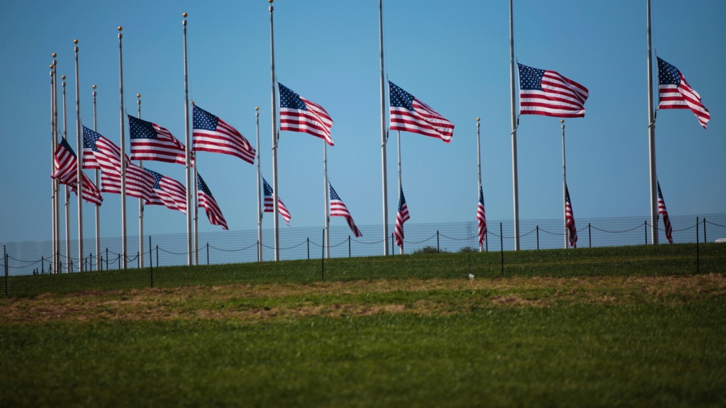 When to Fly Your Flag at Half-Staff - Clarksville Fencing